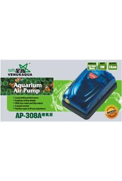 Venusaqua Ap-308A Tek Çıkışlı Hava Motoru 3W Venusaqua Ap-308A Tek Çıkışlı Hava Motoru 3W