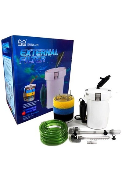 Sunsun 603B Mini Dış Filtre 400L/H 6W Sunsun 603B Mini Dış Filtre 400L/H 6W