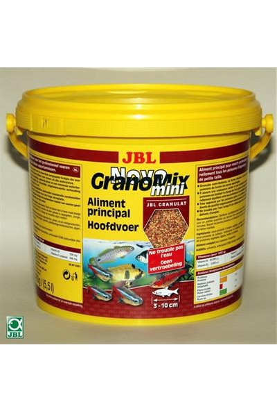 Jbl Novo Granomix Mini Balık Yemi 5.5L 2400Gr