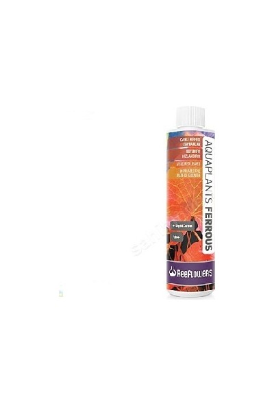Reeflowers Aquaplants - Ferrous (Sıvı Bitki Gübresi Demir İlavesi) 250 Ml Reeflowers Aquaplants - Ferrous (Sıvı Bitki Gübresi Demir İlavesi) 250 Ml