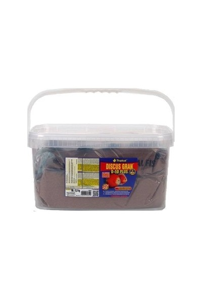 Tropical Discus Gran D-50 Plus 250 Gr Tropical Discus Gran D-50 Plus 250 Gr