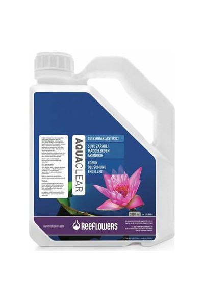 Reeflowers Aquaclear Su Berraklaştırıcısı 3000 Ml