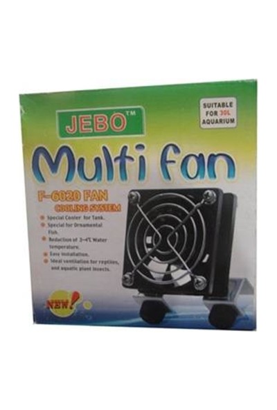 Jebo Akvaryum Soğutucu Fan Tekli F-6020 Jebo Akvaryum Soğutucu Fan Tekli F-6020