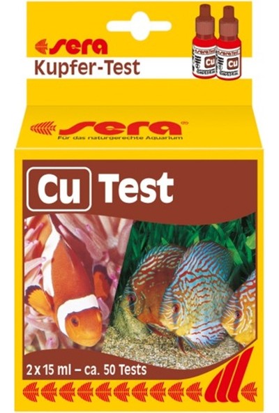 Sera Cu Test 15 Ml Bakır Testi Sera Cu Test 15 Ml Bakır Testi
