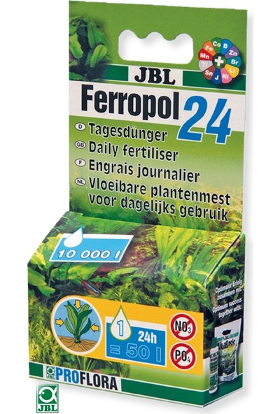 Jbl Ferropol 24 Bitkiler İçin Günlük Besin 10 Ml Jbl Ferropol 24 Bitkiler İçin Günlük Besin 10 Ml