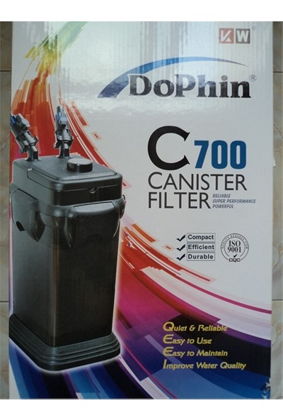 Dophin C-700 Dış Filtre Full Dolu