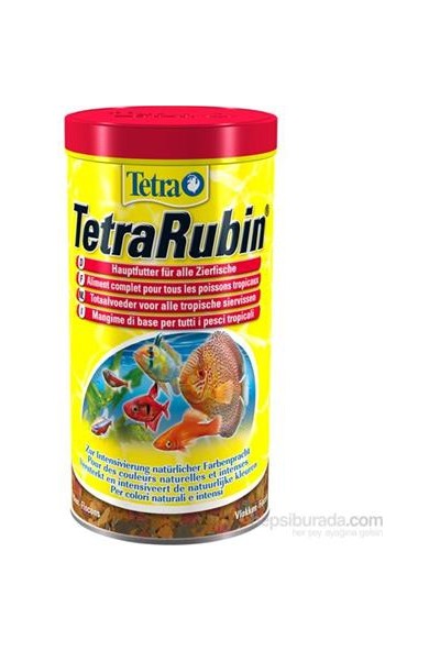 Tetra Rubin Flakes Renklendirici Pul Yem 1000 Ml Tetra Rubin Flakes Renklendirici Pul Yem 1000 Ml