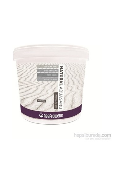 Reeflowers Natural Aquasand Beyaz Akvaryum Kumu(0.5-1Mm) 25Kg Reeflowers Natural Aquasand Beyaz Akvaryum Kumu(0.5-1Mm) 25Kg