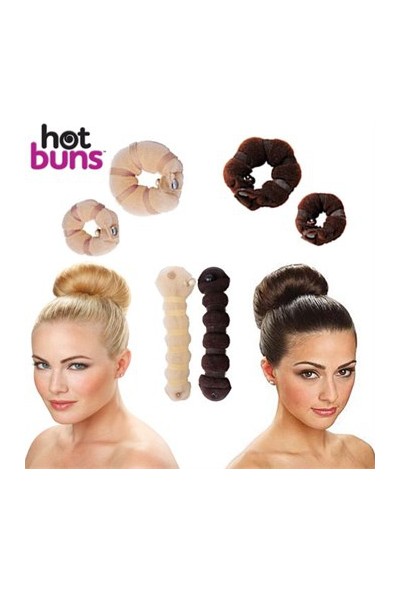 Helen's Saç Şekillendirici Mucize Toka Hot Buns-Kahverengi Helen's Saç Şekillendirici Mucize Toka Hot Buns-Kahverengi