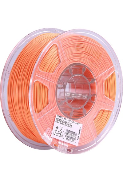 Esun Pla+ Turuncu 1,75 Mm Filament 3D Esun Pla+ Turuncu 1,75 Mm Filament 3D