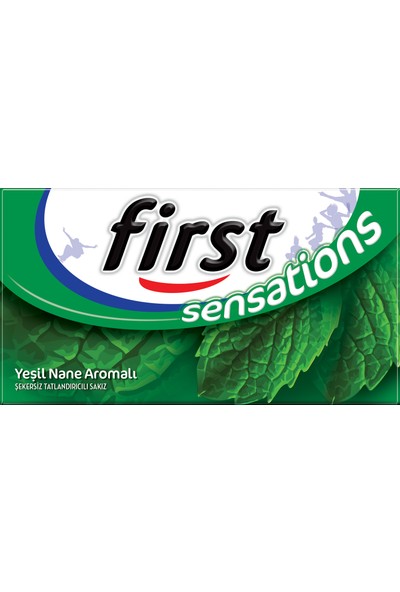 First Sensations Yeşil Nane Aromalı Sakız 27g First Sensations Yeşil Nane Aromalı Sakız 27g
