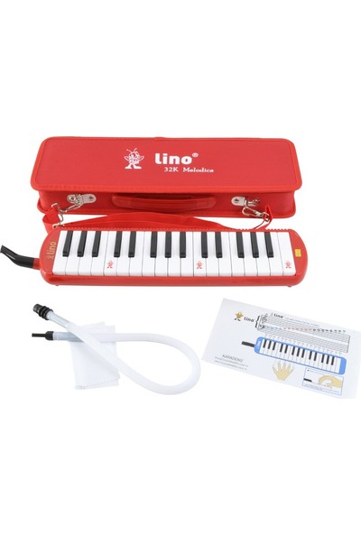 Lino Melodika 32K Çantalı Kırmızı Ln-32-K