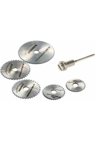 Rok Marka 5 Parça Mini Testere + 1 Adet Mandren Rok Marka 5 Parça Mini Testere + 1 Adet Mandren