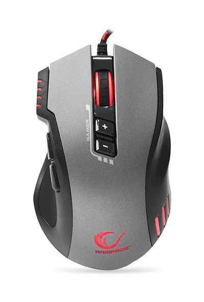 Rampage Smx-R81 Usb Siyah 3000Dpi Rgb Oyuncu Mouse