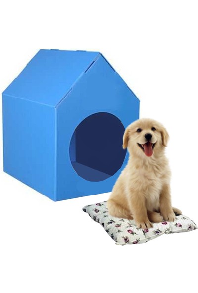 Weblonya Yavru Köpek Kulübesi Köpek Yatağı Minderli Yatak Weblonya Yavru Köpek Kulübesi Köpek Yatağı Minderli Yatak