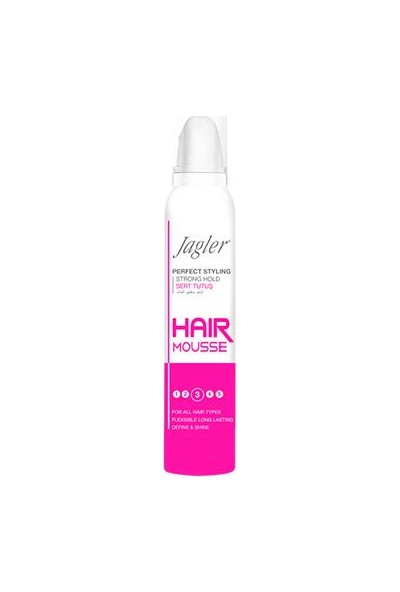 Jagler Haır Mousse Ekstra Parlak Saç Köpüğü 200 Ml