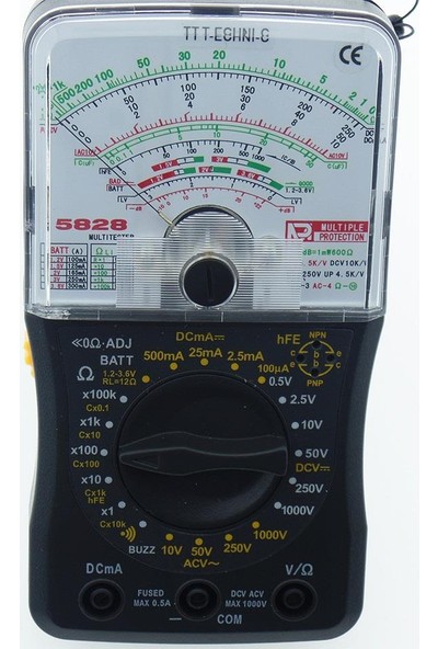 Tt Technic Dt-5828 Analog Multimetre Tt Technic Dt-5828 Analog Multimetre