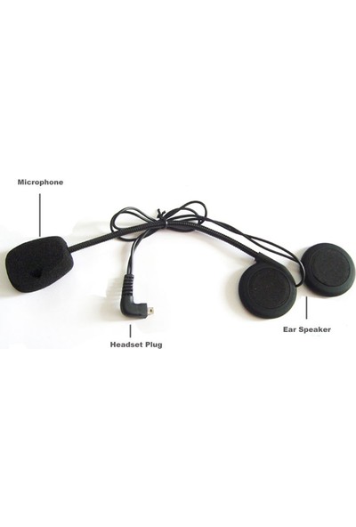 Knmaster Kask Bluetooth Intercom İçin Yedek Kulaklık Ve Mikrofon Seti Knmaster Kask Bluetooth Intercom İçin Yedek Kulaklık Ve Mikrofon Seti