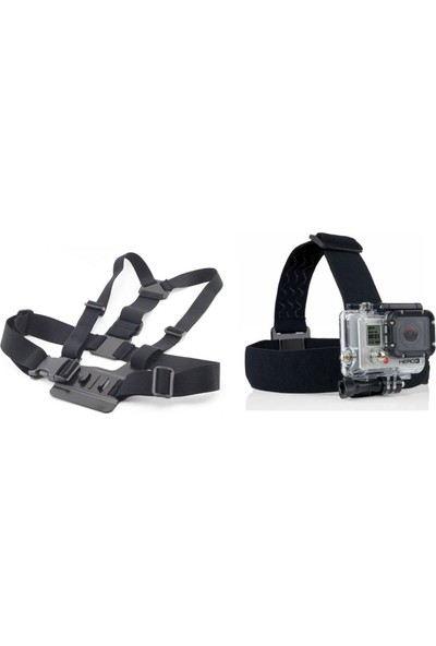 Sjcam Kafa Bandı, Gögüs Bandı Aksesuar Seti Ks1427 Sjcam Kafa Bandı, Gögüs Bandı Aksesuar Seti Ks1427