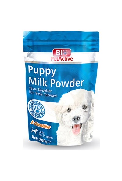 Bio Pet Active Yavru Köpek Süt Tozu 200 Gr Bio Pet Active Yavru Köpek Süt Tozu 200 Gr