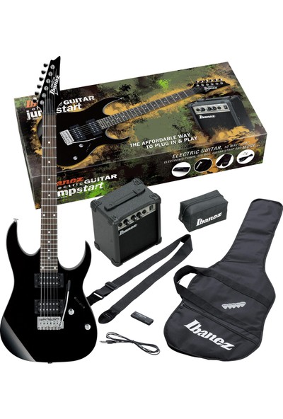 Ibanez IJRG200U-BK Elektro Gitar Seti Ibanez IJRG200U-BK Elektro Gitar Seti