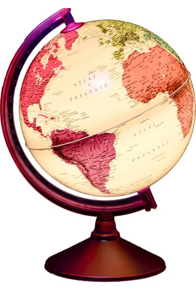Gürbüz Işıklı Dünya Küresi 26cm (7 Renk) 46254