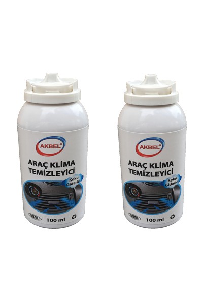 Akbel Araç Klima Temizleyici (Klima Bombası) 100 ml x 2 Adet Akbel Araç Klima Temizleyici (Klima Bombası) 100 ml x 2 Adet