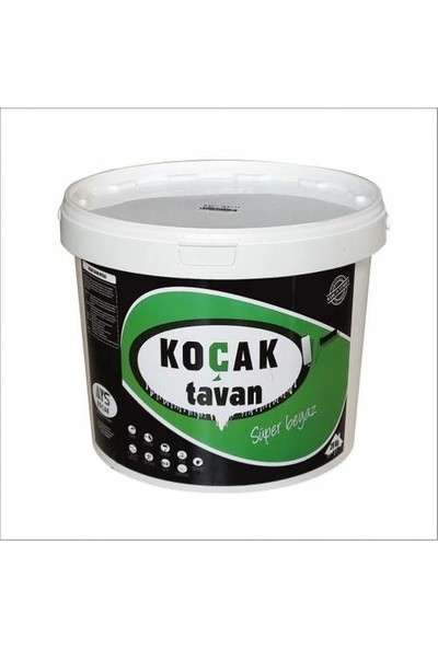 Koçak Tavan Boyası Süper 17,5 kg - Beyaz Koçak Tavan Boyası Süper 17,5 kg - Beyaz