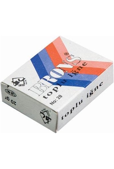 Brons® Toplu İğne 28 Mm - 20 Gr Paket Brons® Toplu İğne 28 Mm - 20 Gr Paket