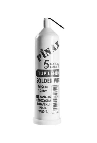Pinax Tüp Lehim Teli 5 Kanallı 1.2Mm Pinax Tüp Lehim Teli 5 Kanallı 1.2Mm Pinax Tüp Lehim Teli 5 Kanallı 1.2Mm Pinax Tüp Lehim Teli 5 Kanallı 1.2Mm