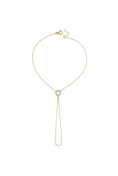 Glorria Altın Halka Şahmeran Bileklik