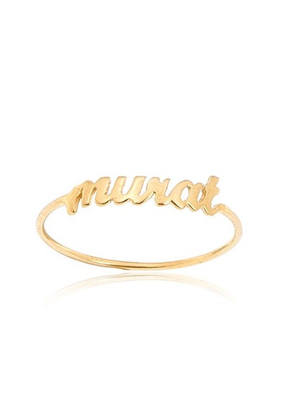 Glorria Altın İsimli Yüzük