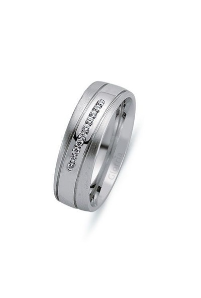 Glorria Gümüş 6Mm Bayan Alyans Yüzük