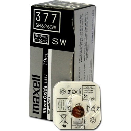 Maxell 377 Sr-626Sw Pil 1Li Blister Fiyatı - Taksit Seçenekleri