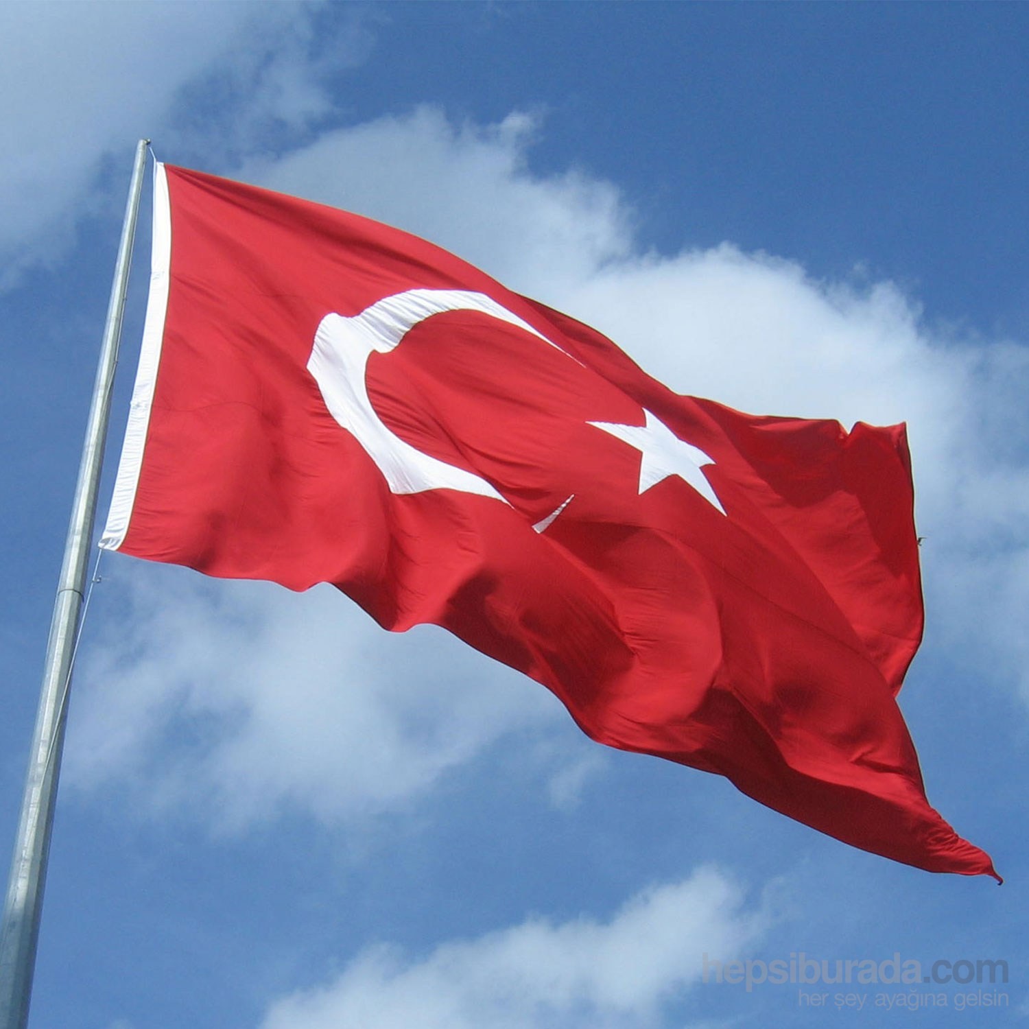 Gönder Bayrak - Türk Bayrağı Alpaka Kumaş 50x75Cm Fiyatı