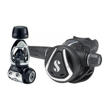 Scubapro MK11 DIN 300 C370 Regulator Set Silver Diveinn