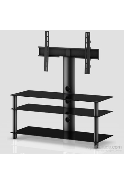 Sonorous Neo 1103-B-Blk Siyah Alüminyum Gövde , Siyah Cam Askı Aparatlı Tv Sehpası Sonorous Neo 1103-B-Blk Siyah Alüminyum Gövde , Siyah Cam Askı Aparatlı Tv Sehpası