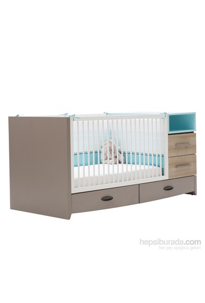 Blue Bırdy Büyüyen Bebek Karyolası