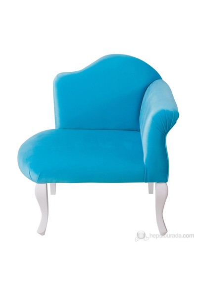 3A Mobilya Su Mavisi Sol Kol Josephine Koltuk