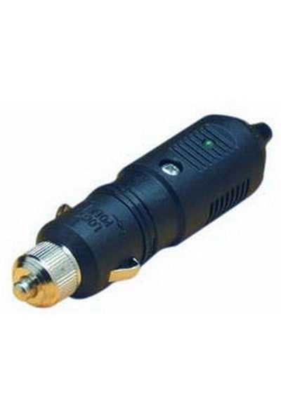 Fiş, Çakmak Tipi. Siyah Polikarbonat.