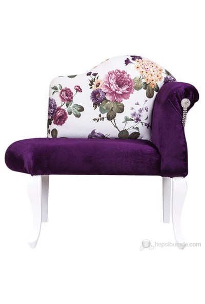 3A Mobilya Salkım Hanım Sol Kol Mor Josephine 3A Mobilya Salkım Hanım Sol Kol Mor Josephine