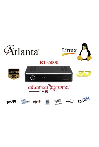 Atlanta Xtrend ET5000 Linux Enigma2 Full HD Uydu Alıcı Atlanta Xtrend ET5000 Linux Enigma2 Full HD Uydu Alıcı