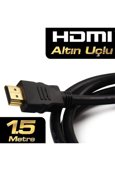 Dark DK-HD-CVL150 V1,3 Altın Uçlu Hdmi Kablo (1,5m) Dark DK-HD-CVL150 V1,3 Altın Uçlu Hdmi Kablo (1,5m)