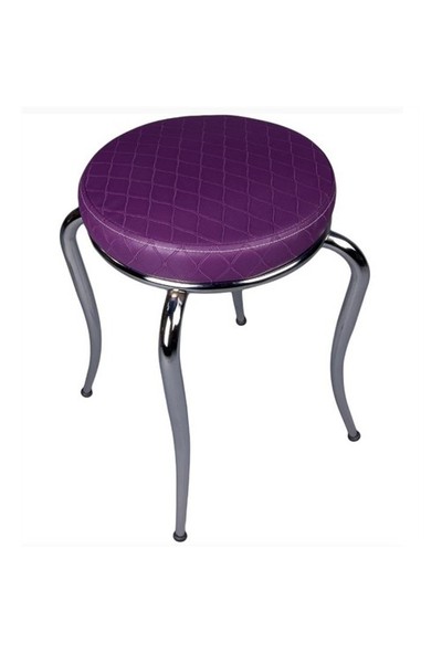 Oyks Metal Tabure Mor Renk 4 Adet Oyks Metal Tabure Mor Renk 4 Adet