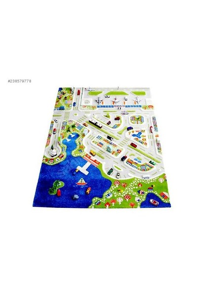 İvi Midivi Mini City Çocuk Halısı 134X180 cm