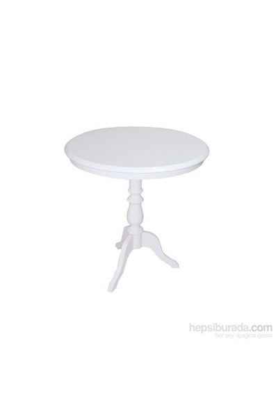 Lina Fiskos Sehpa Beyaz Lake