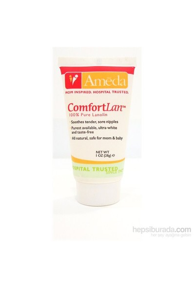 Ameda Comfortlan %100 Saf Lanolin Göğüs Ucu Kremi - 28 Gr