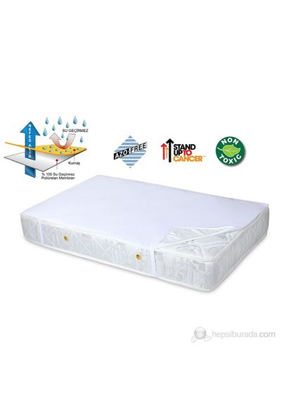 Sema Baby Yatak Koruyucu Çarşaf - Alez (90x135) Beyaz