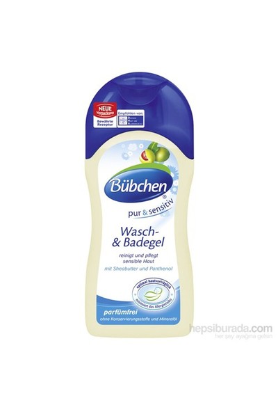 Bübchen Saf Ve Hassas Ciltler İçin Duş Jeli 200 Ml