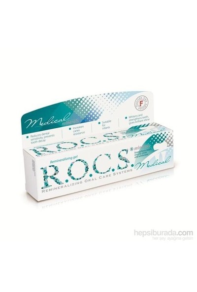 Rocs Mineral Jel - Diş Güçlendirici Bakım Kürü